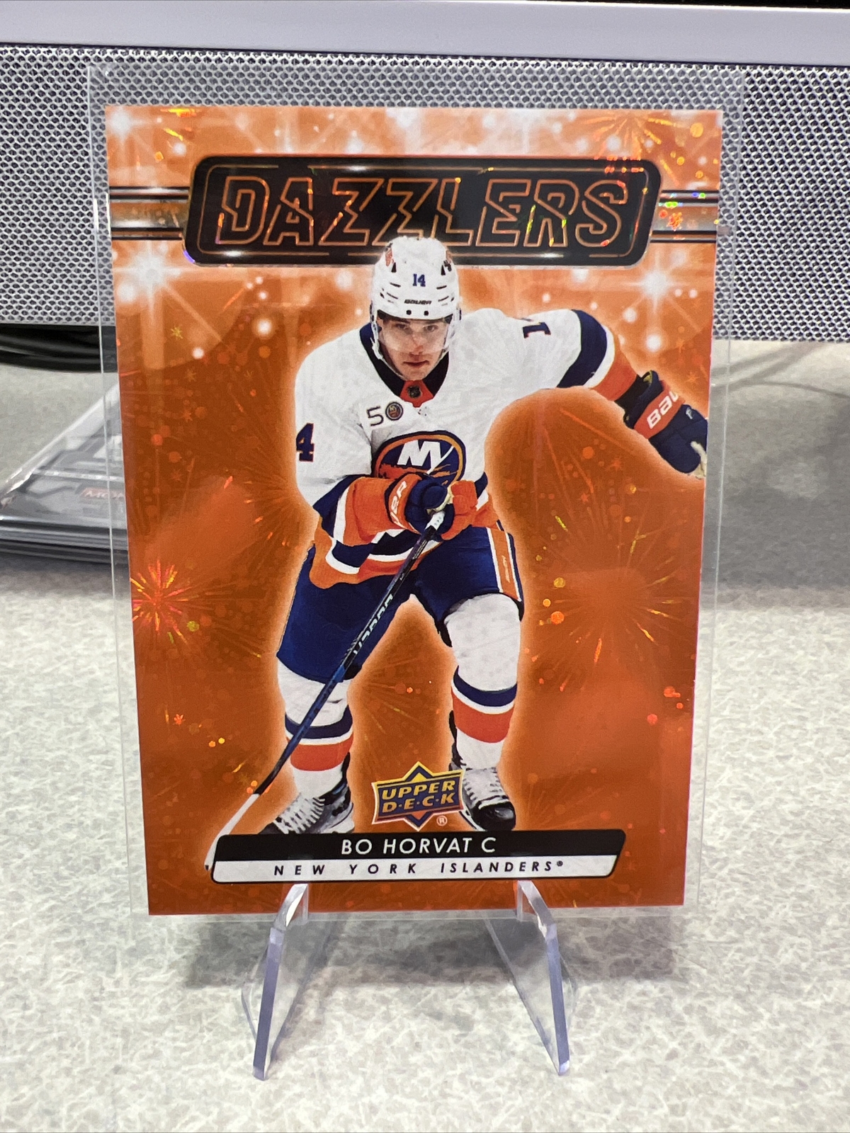 2023-24 Upper Deck Series 2 - Dazzlers Orange #DZ-56 Bo Horvat | eBay