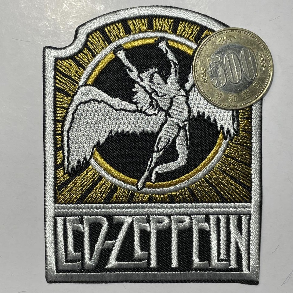 LED ZEPPELIN Red Zeppelin Embroidery Patch John Bonham | eBay