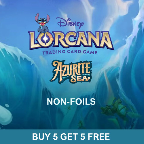 Disney Lorcana Azurite Sea - Non-Foil Singles - Choose Your Card | eBay UK