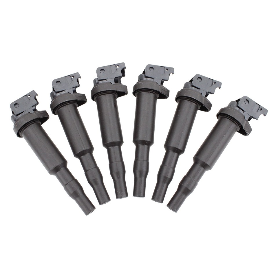 Set of 6 Bosch Direct Ignition Coils for BMW F01 E46 E60 E82 E88 128i ...