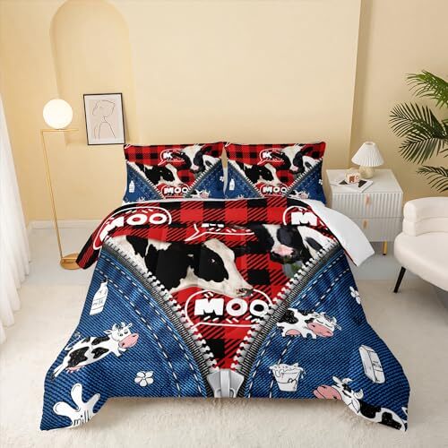 Milk Grid Comforter Size,Grid Kids Comforter Set Milk Grid Printing ...