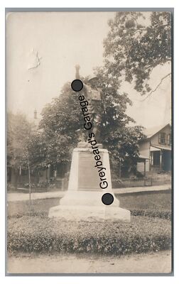 RPPC Soldiers War Monument EGYPT PA Lehigh County Real Photo Postcard ...