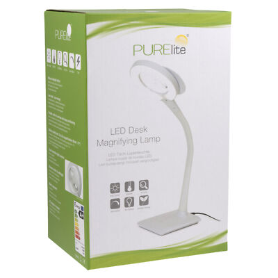 PURElite LED Magnifying Desk Lamp | eBay UK