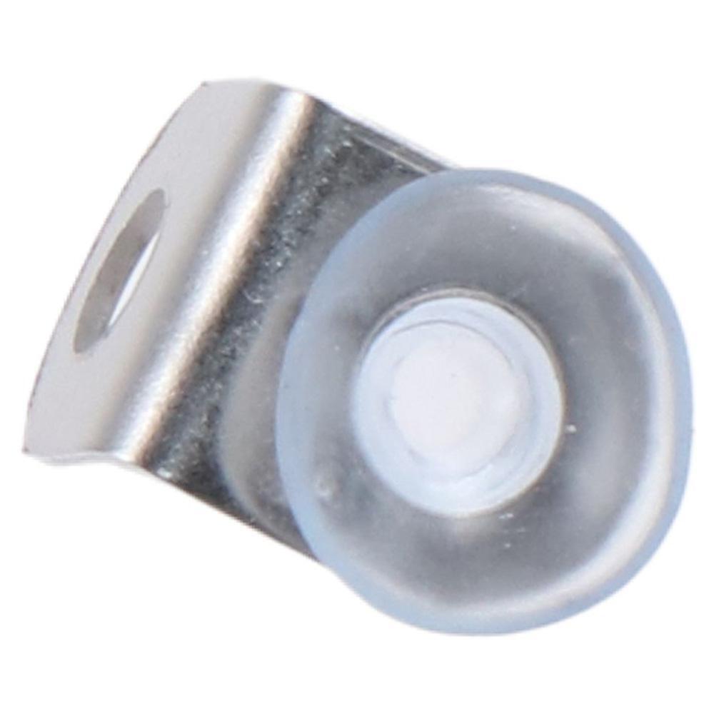 50PCS Sliver Wardrobe Partition Nails 12mm Wooden Bracket Shelf Bracket ...