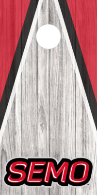 Southeast Missouri State (2PCS) Cornhole Board Wraps Decals Vinyl ...