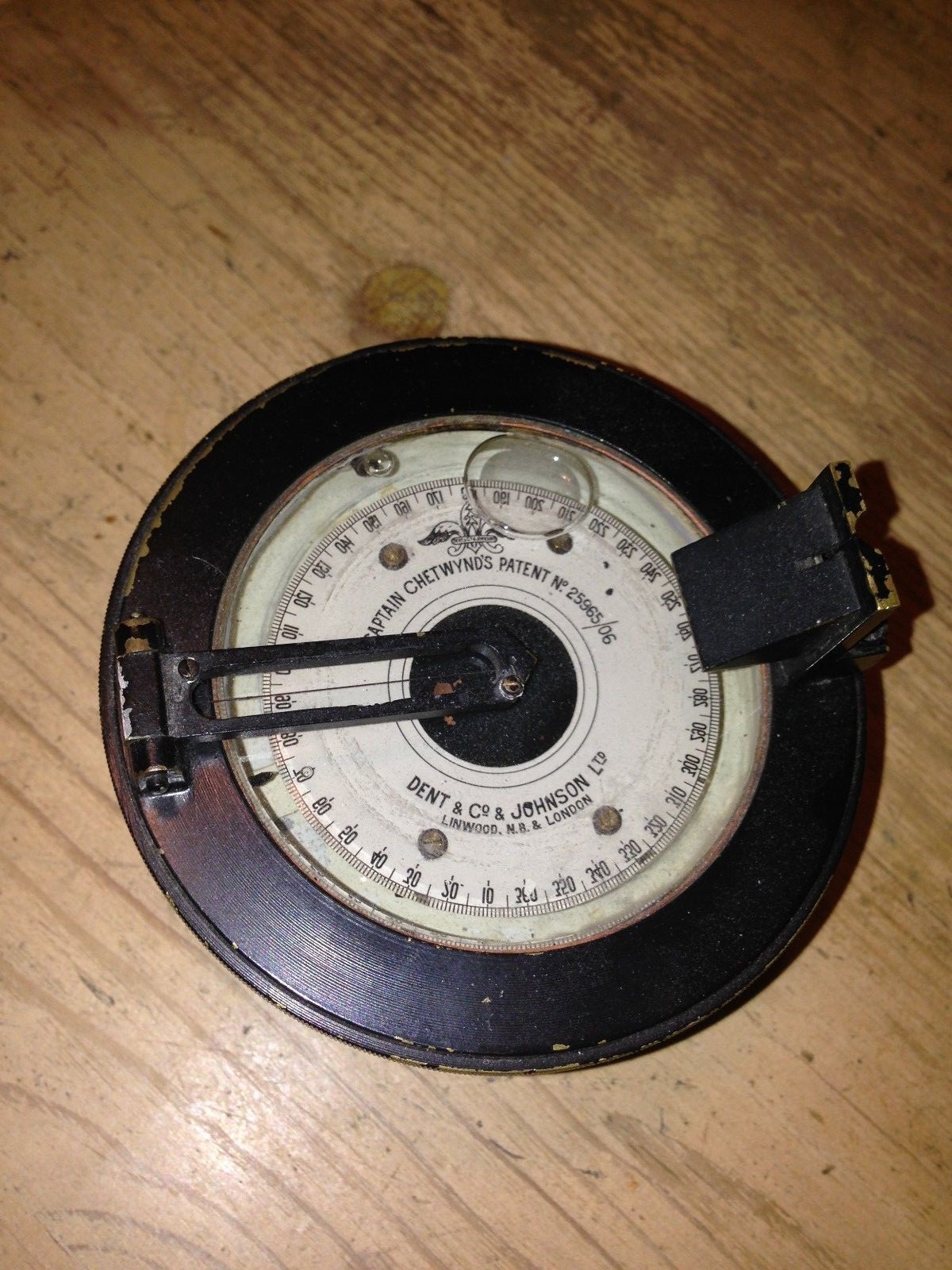 Captain Chetwynd's Patent 25965/06 Dent & Co. and Johnson Ltd. Maritime ...