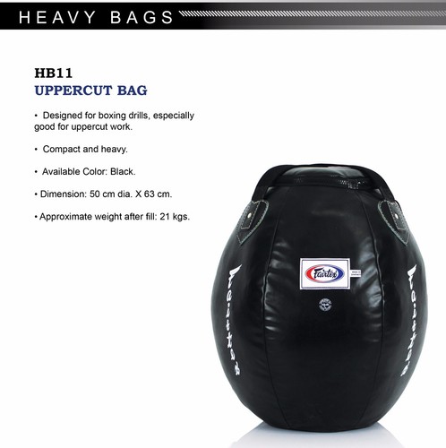 UNFILL Fairtex HB11 Wrecking Ball Bag Design for UPPERCUT WORK MMA ...