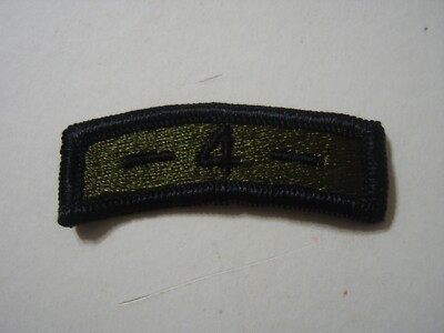 4th TAB FOR ARMY MISSILE COMMAND NOS KY21-1 | eBay