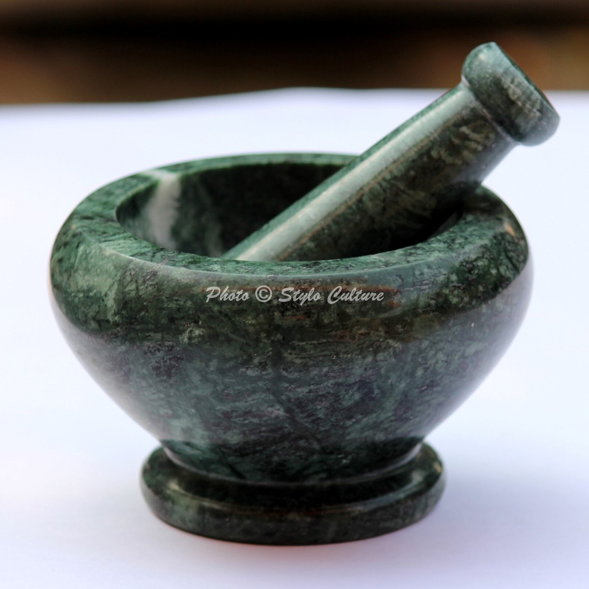 Marble Mortar And Pestle Set