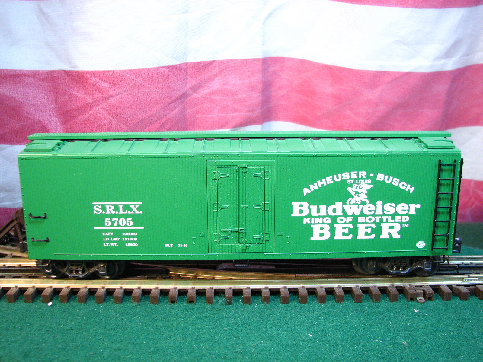 K-line K762-5601 O Scale Budweiser Bud King of Beer Anheuser-Busch ...