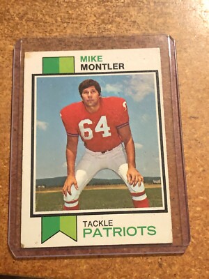 1973 Topps Football # 409 Mike Montler | eBay