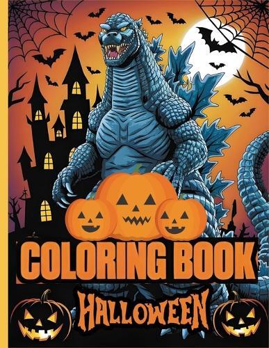 K. Lauritsen Godzilla Coloring Book (Paperback) | eBay