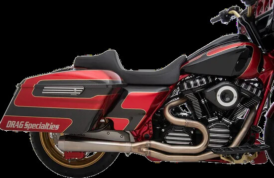 DS Double Diamond Extended Reach Predator III Seat for Road King ...