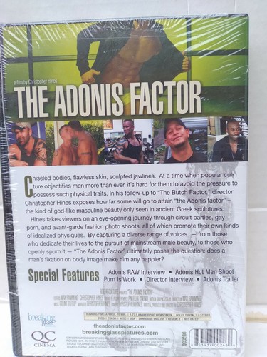 THE ADONIS FACTOR DVD NTSC 2010 Breaking Glass gay interest BRAND NEW ...