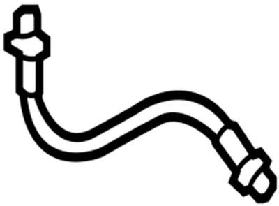 90947-A2016 Toyota Hose, flexible, no.1(for front) 90947A2016, New ...