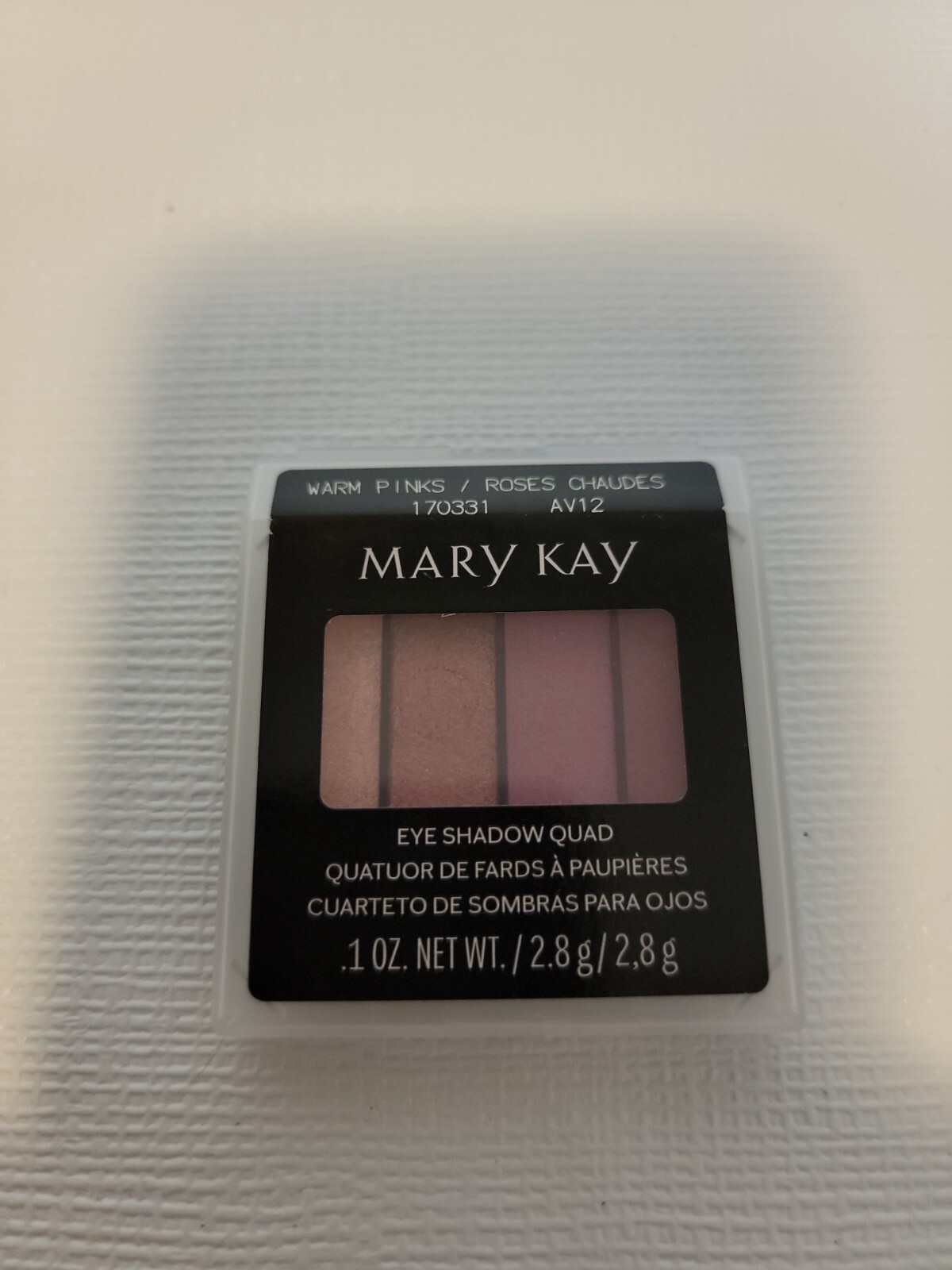 Mary Kay Eye Shadow Quad Warm Pinks~ #170331~ Full Size ~ FREE SHIPPING ...