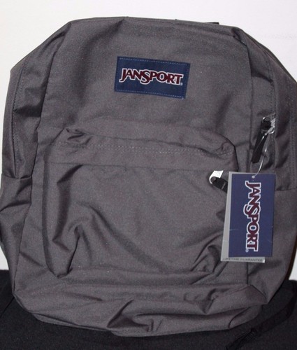 Vintage! JANSPORT Superbreak Backpack Forge Grey Gray T5016XD | eBay
