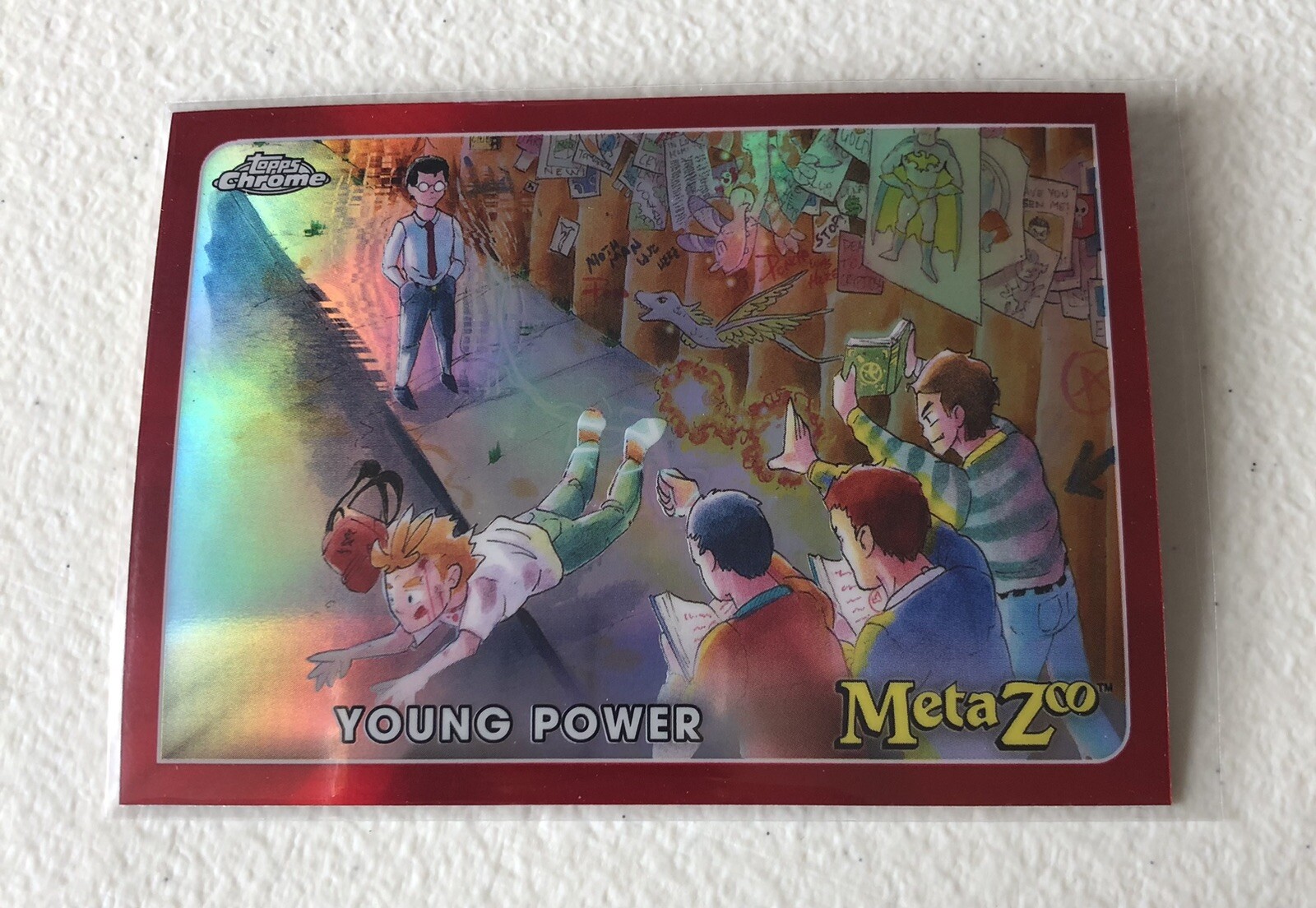 2022 Topps Chrome Metazoo Young Power Red Refractor Lore #L1 Pack Fresh ...