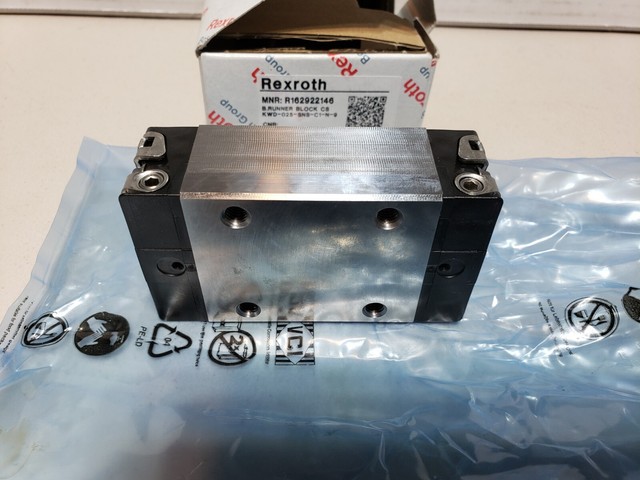 Rexroth Block Rail Runner R162922146 KWD-025-SNS-C1-N-9 for sale online ...