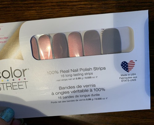 NIP HTF Color Street Dove Me Not Hostess Exclusive Duochrome shimmer ...