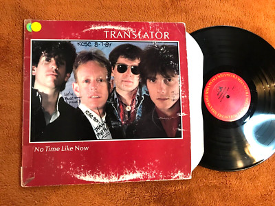 LP Translator no time like now 1983 Columbia alt college rock original ...