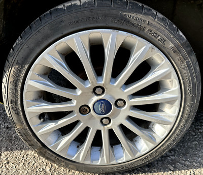 GENUINE FORD FIESTA MK7 / MK8 16" 15 SPOKE ALLOY WHEEL TITANIUM 2008 ...