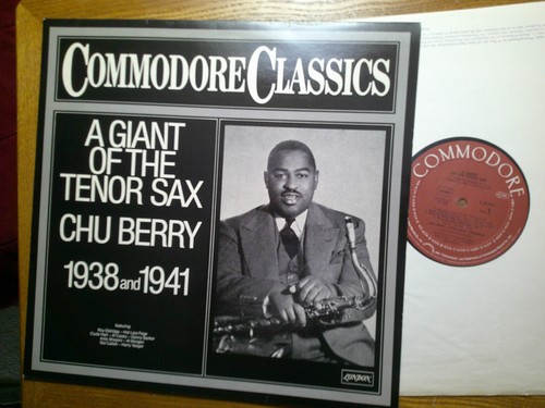 GERMANY COMMODORE LP RECORD/CHU BERRY/GIANT OF THE TENOR SAX 1938/1941 ...