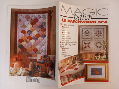 REVUE PATCHWORK n°4 MAGIC PATCH COUTURE TISSUS GABARIT PATRON RIDEAU NAPPE SAXE | eBay