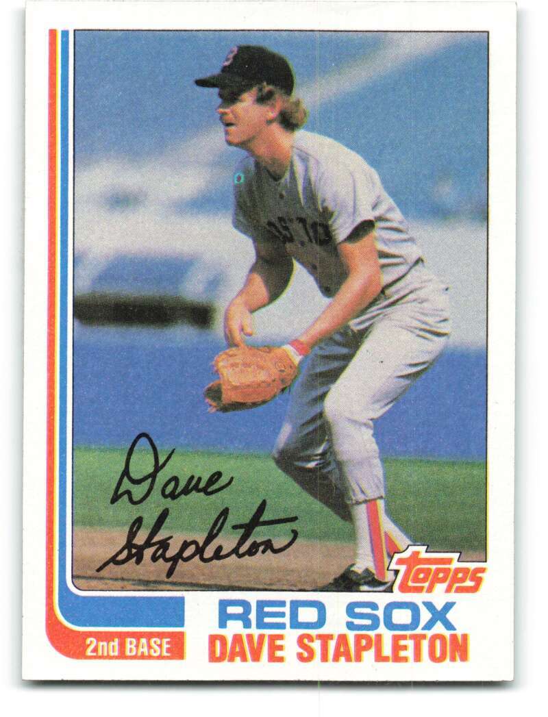 1982 Topps #589 Dave Stapleton NM++ Red Sox | eBay