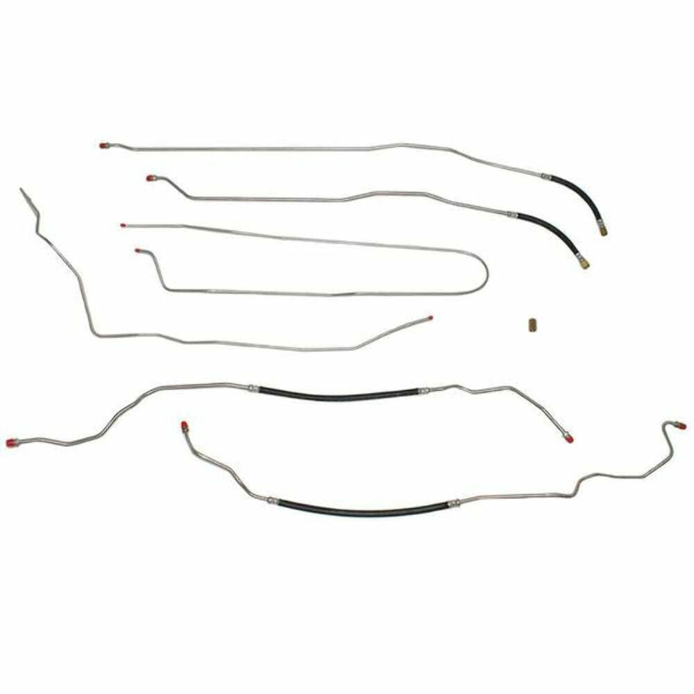 98-00 Chevrolet S10 Fuel Line Kit Reg Cab/Short Bed 4.3L Stainless ...