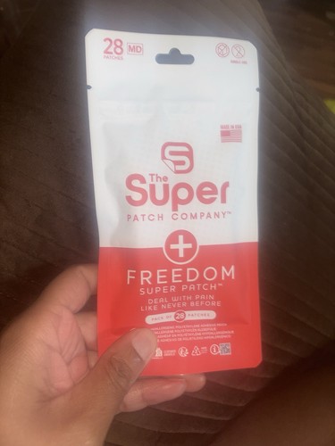 The Super Patch Company- 3 Day Trial Pack of Freedom 3 PATCHES Defend ...