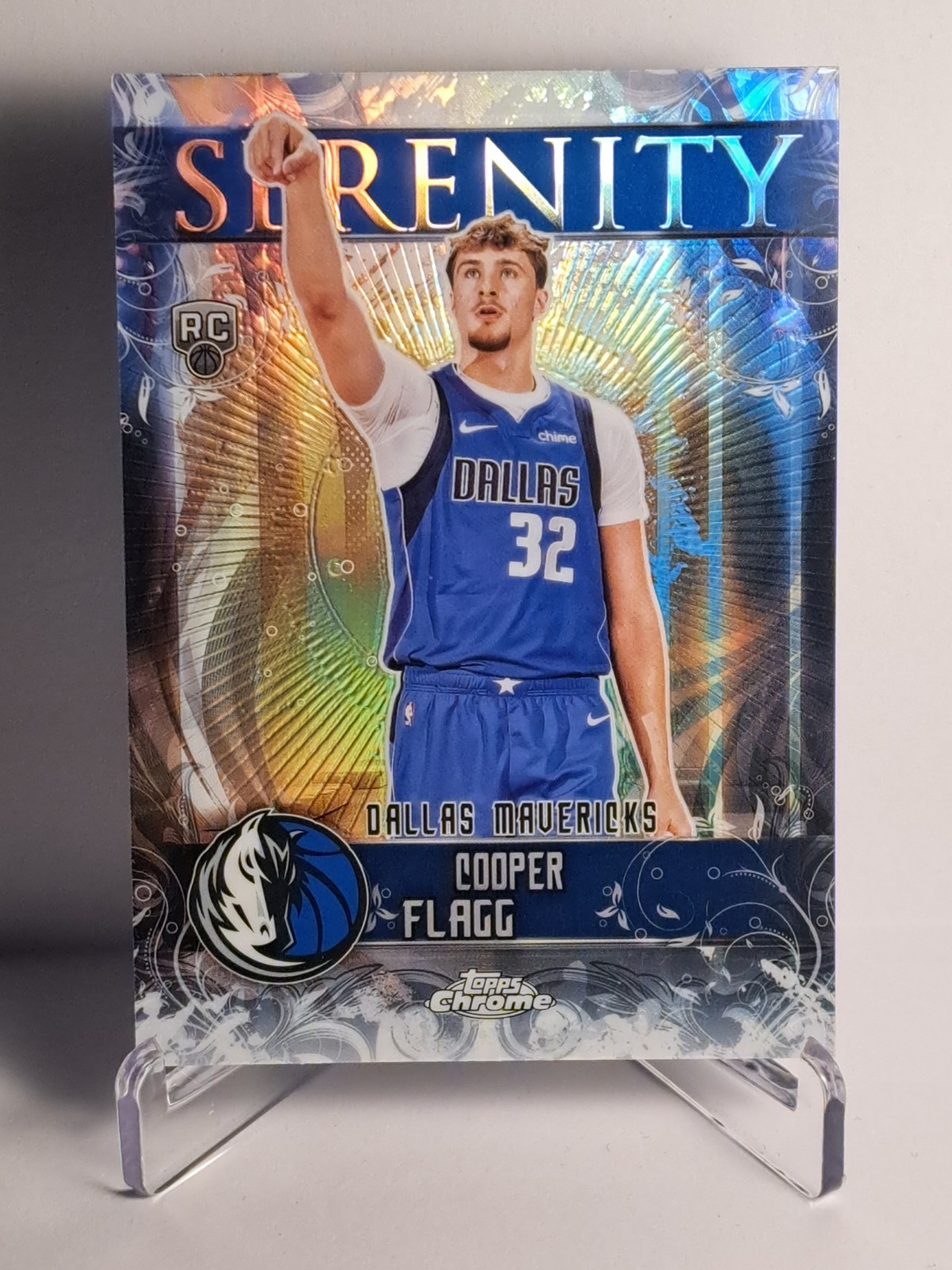 2025-26 Topps Chrome Cooper Flagg Serenity Refractor RC #SY-11 Rookie ...