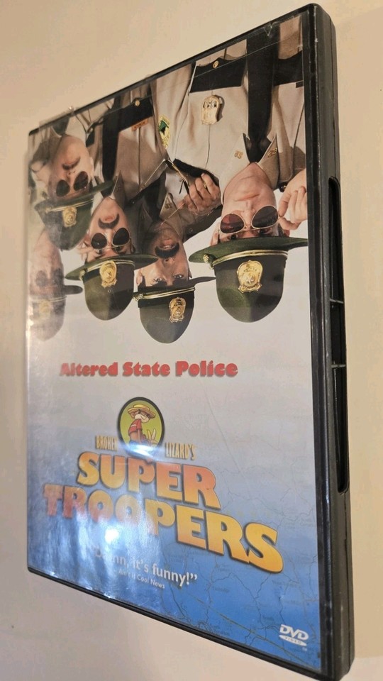 Super Troopers DVD Widescreen Edition Comedy Police Movie Altered State ...