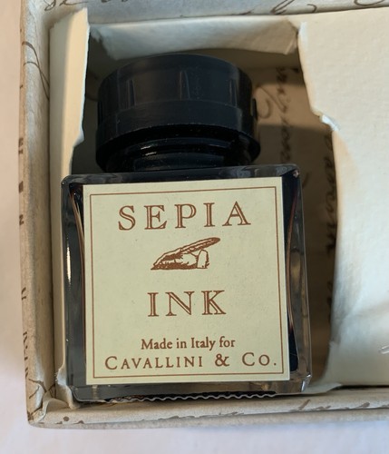 Venetian Handblown Glass Pen w/Sepia and Black Inks, Made Italy | eBay