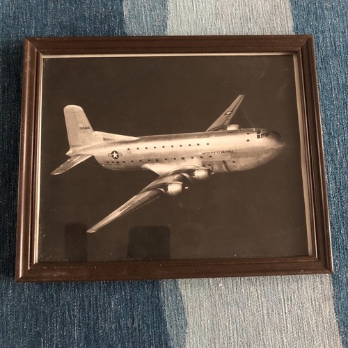USAF C-124 Globemaster In Flight 8x10 Original Photo Stamped USAF ...