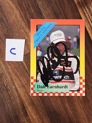 1989 DALE EARNHARDT MAXX CRISCO EDITION NASCAR RARE AUTOGRAPHED RC ...