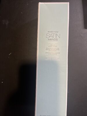 Mary Kay Satin Hands Shea Hand Soap Fragrance Free Full Size 6.5 oz ...