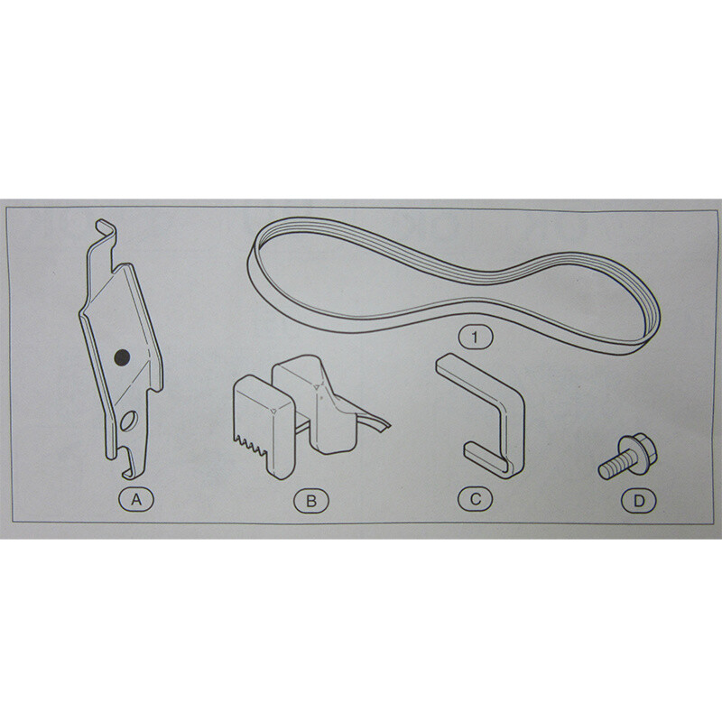 Genuine Subaru Compressor Belt 4Pk806 11718AA082 | eBay