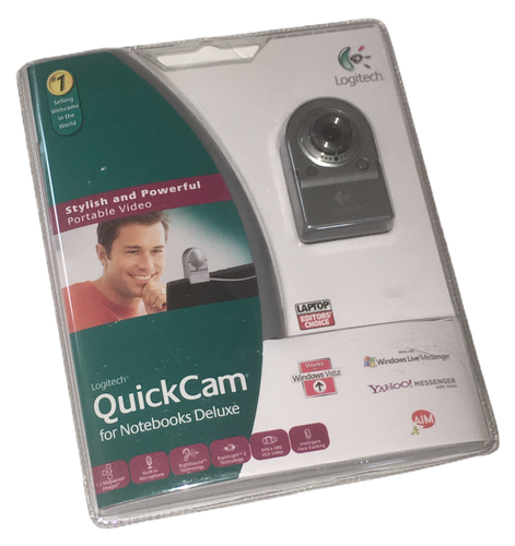 Logitech quickcam for notebooks deluxe - rentys