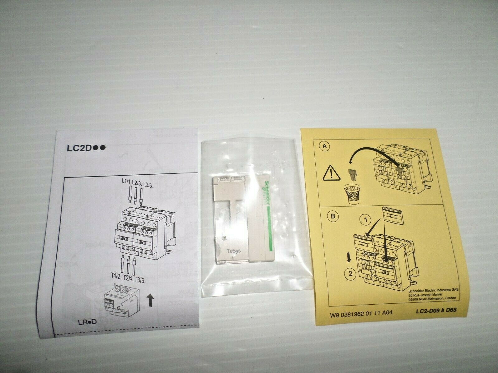 ⭐NEW IN BOX⭐ Schneider Electric LC2D09F7 Reversing Contactor ⭐Shipped ...