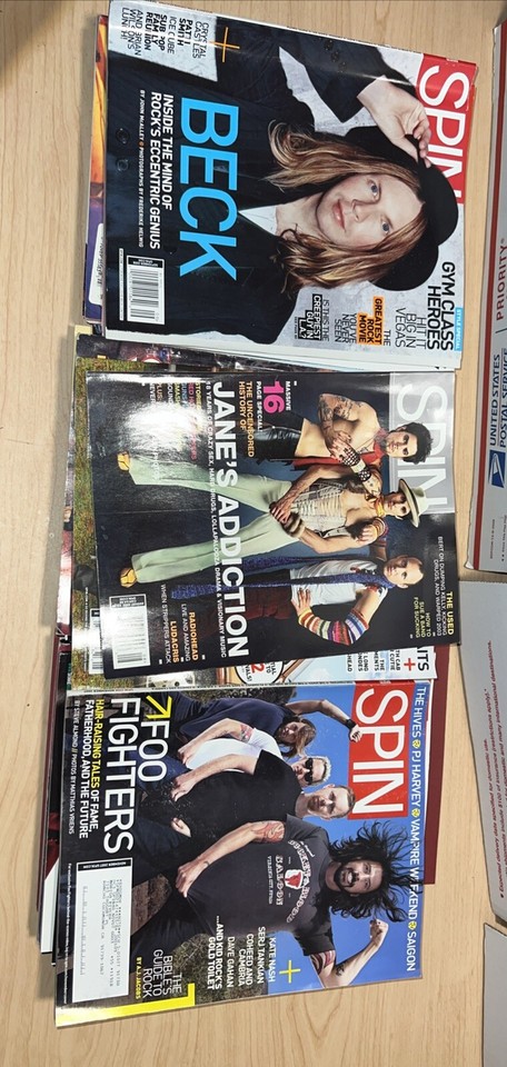 Lot of 48 Rock & Metal Music Magazines 80s 90s 2000s Spin Bass Guitar ...