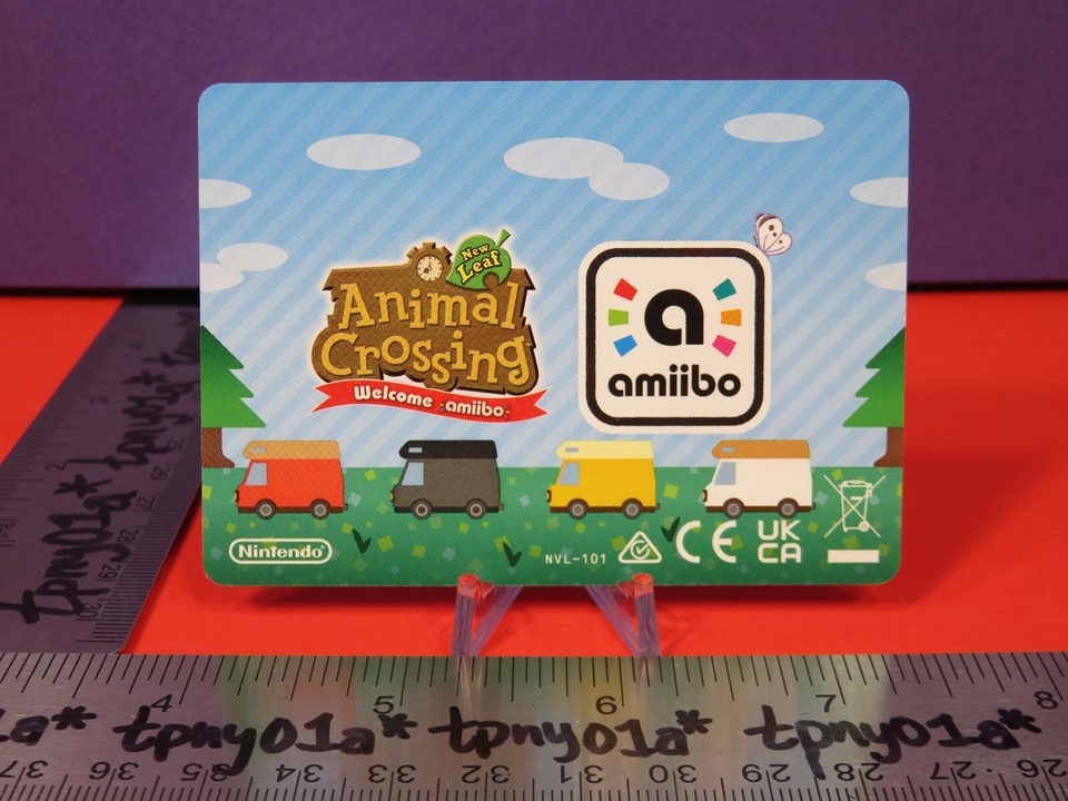 CLEO #48 AUTHENTIC EUR PACK FRESH Animal Crossing WELCOME Amiibo Card ...