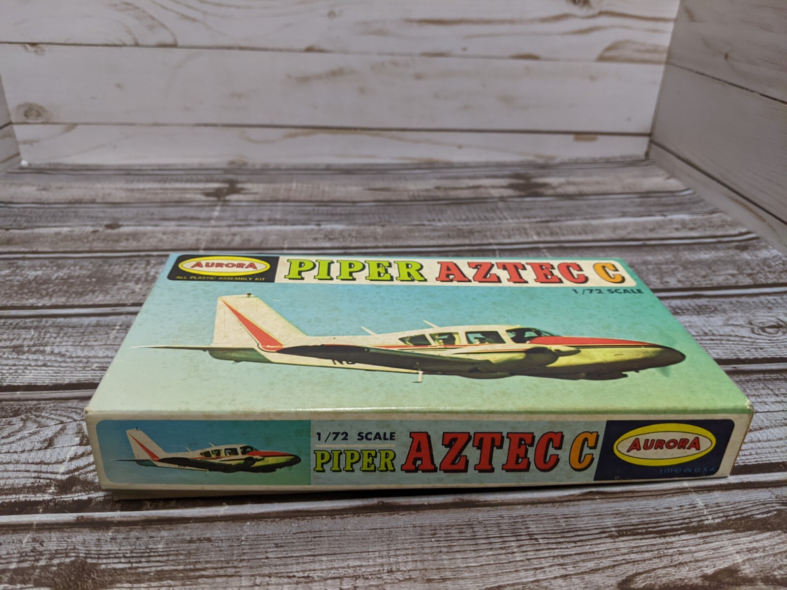 Aurora Piper Aztec C Airplane Plastic Model Kit | eBay