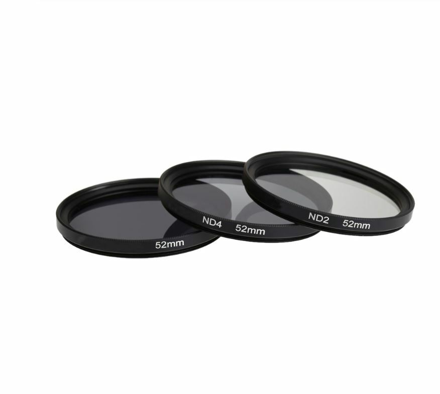 Choho 3pc Nuetral Density Filter Set ND2 ND4 ND8 Canon Nikon Fuji Sigma ...