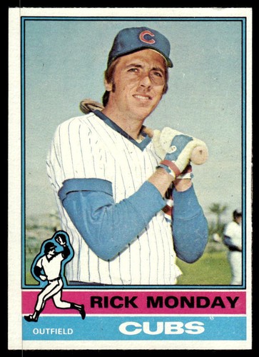 1976 Topps Rick Monday #251 Chicago Cubs Baseball Card | eBay