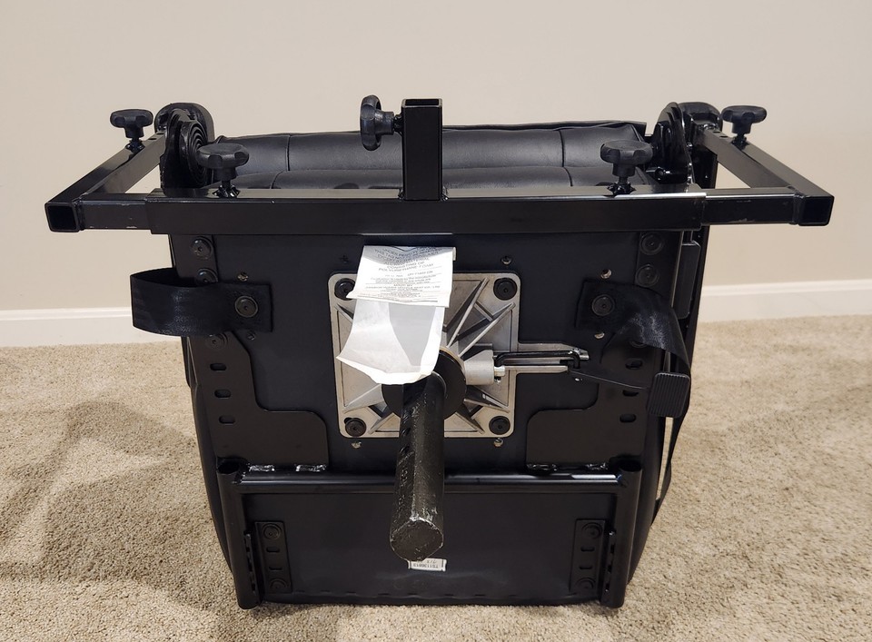 Invacare Pronto M41 M51 M61 M71 M91 Seat Assembly Tilt, and Swivel Ex ...