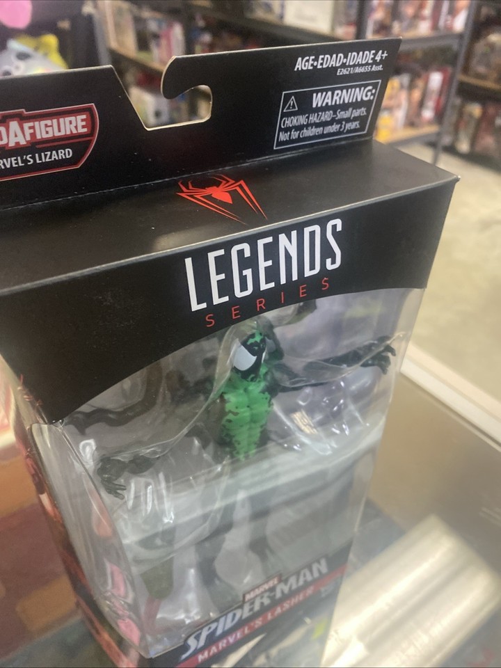 Marvel Legends Spider-Man Marvel's Lasher Lizard Action Figure BAF ...