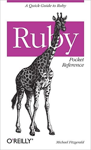 RUBY POCKET REFERENCE (POCKET REFERENCE (O'REILLY)) By Michael James Fitzgerald 9780596514815| eBay
