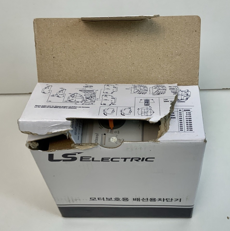 LS Electric Manual Motor Starter Metasol Series MMS-63S (22-32A) NEW | eBay