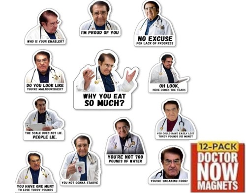 Pack of 12, Dr Now Magnets Fridge, Dr Now Magnets, Funny Refrigerator ...